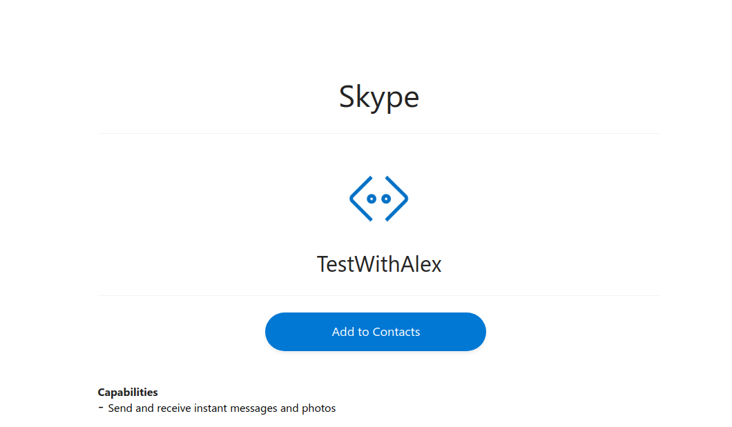 Azure Bot connection to Skype after adding Skype channel not working - Microsoft Q&A