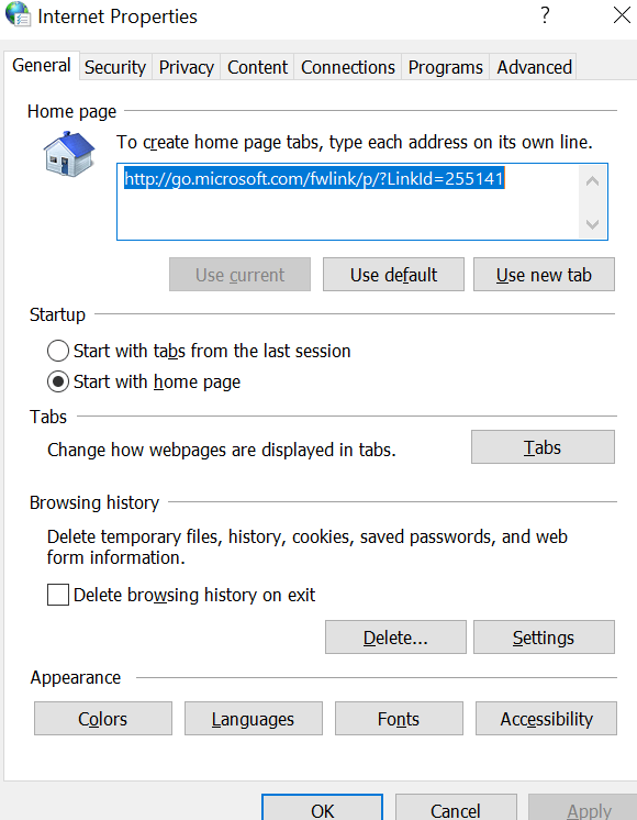 cannot browse the internet from the server - Microsoft Q&A