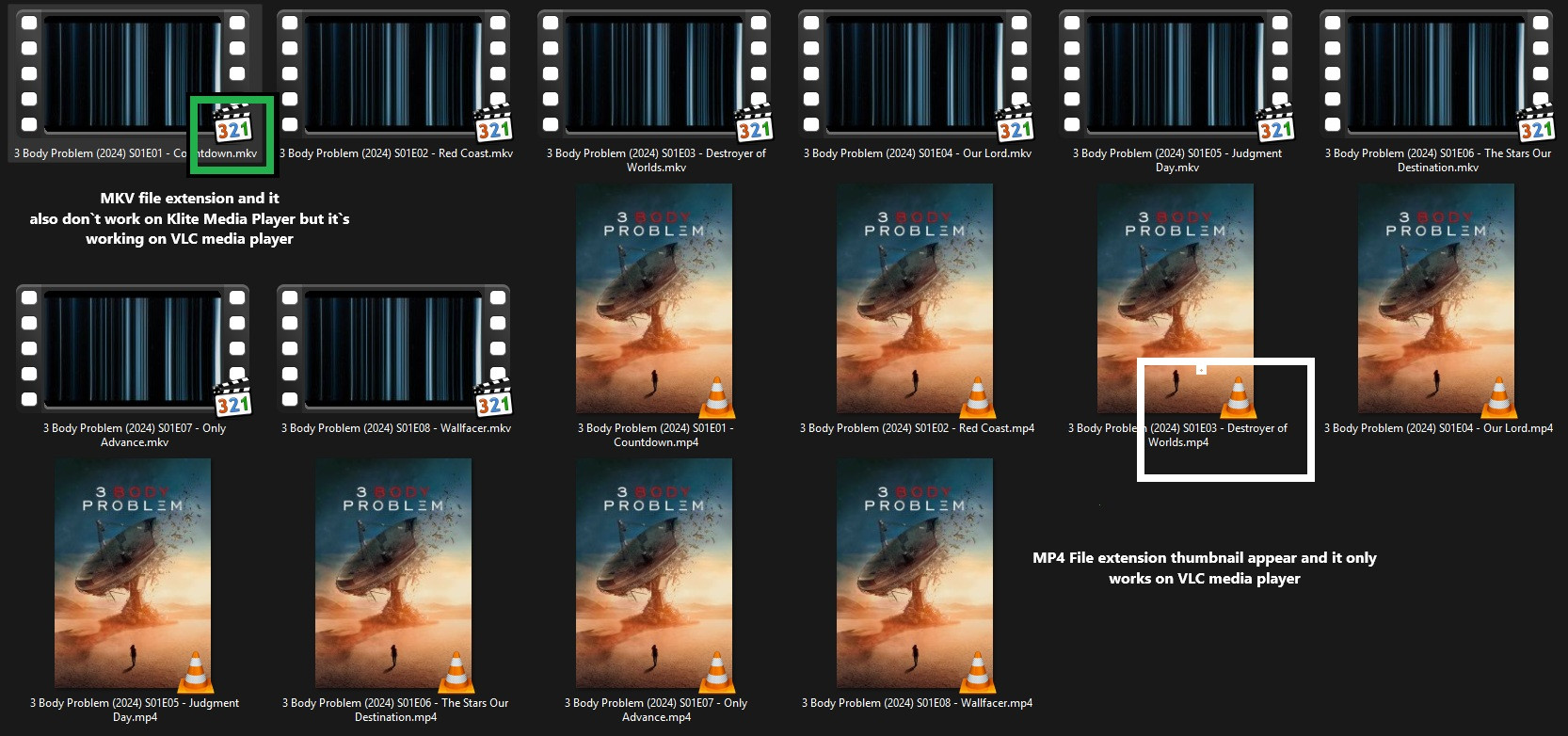 MKV video thumbnail disappear in windows 11 - Microsoft Q&A