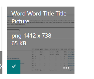 Picture Library on SharePoint 2019 on Prem classic site has title ...