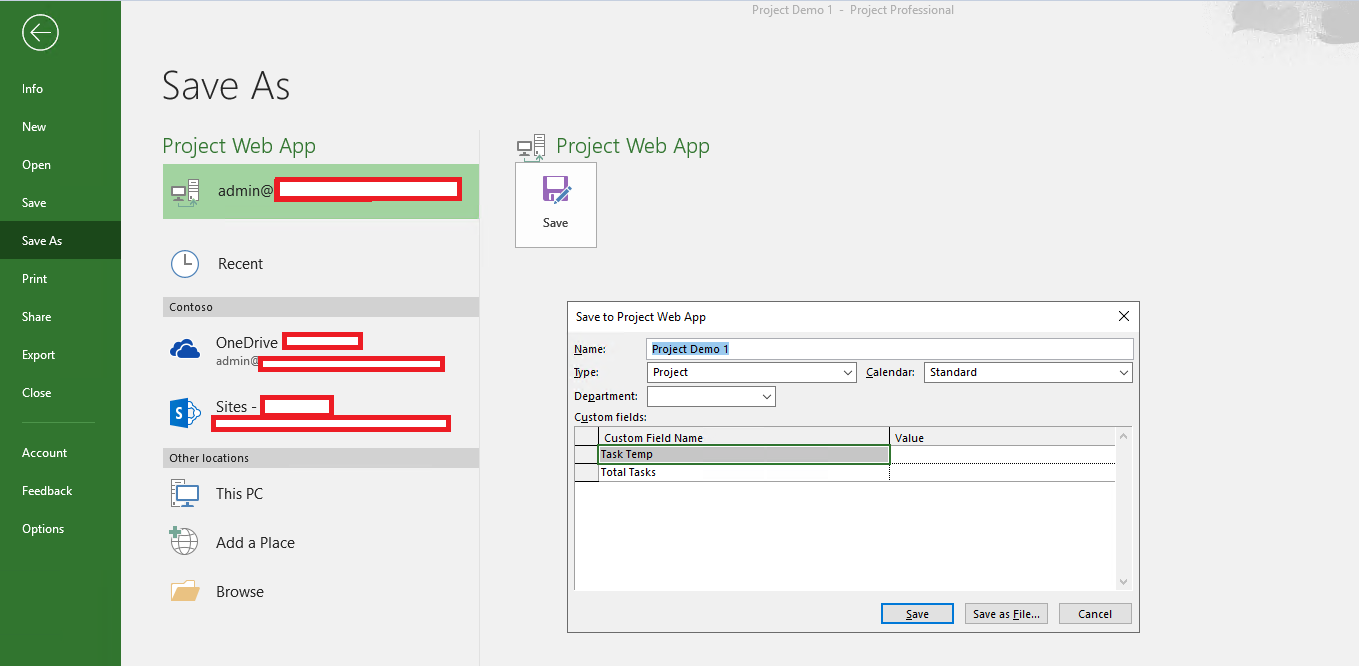 Project not showing in PWA - Microsoft Q&A