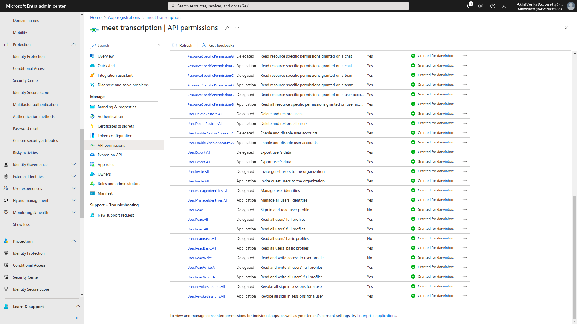 Not able to get transcipts with graph api - Microsoft Q&A
