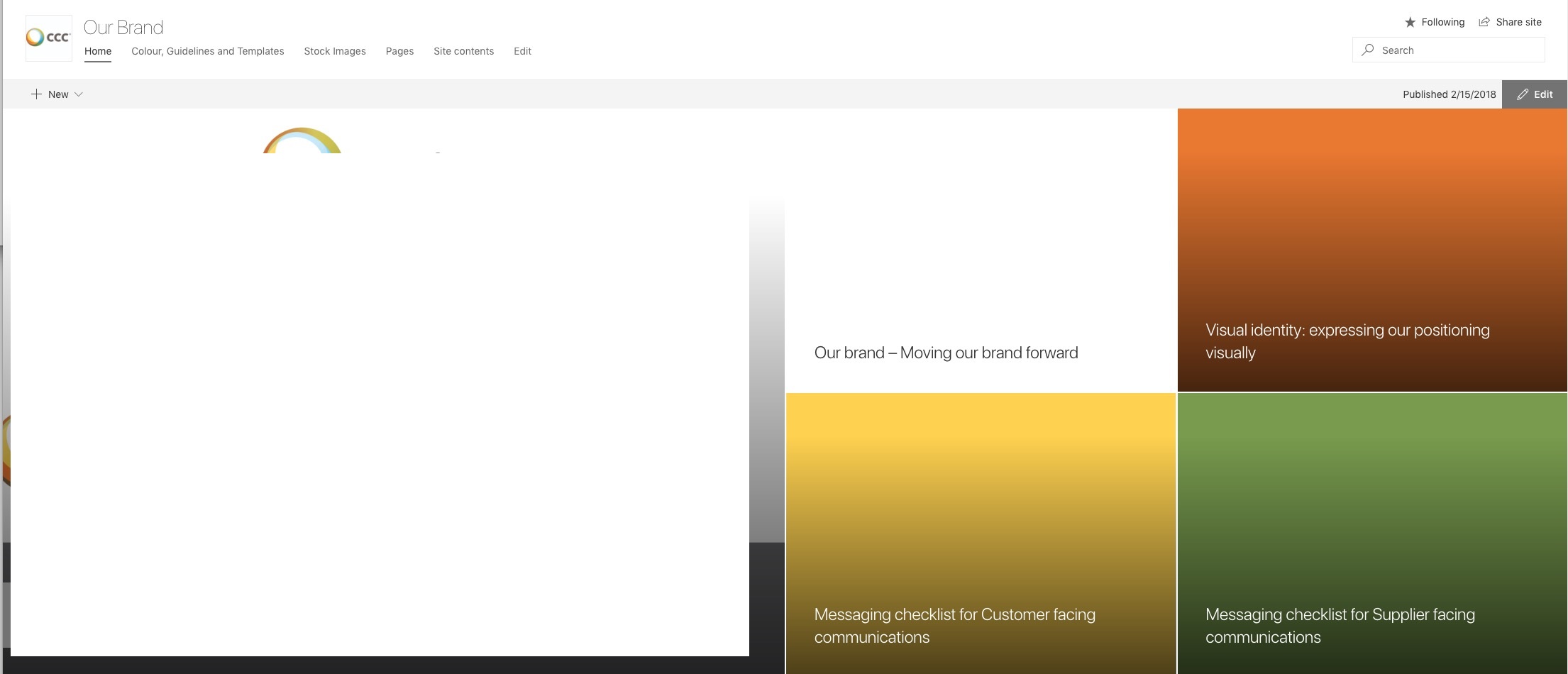 Gray shading in Sharepoint Online - Microsoft Q&A