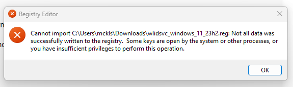 wlidsvc service refuses to start in Windows 11 - Error 0x80070005 ...