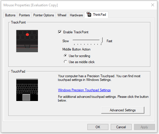 How to add Ultranav to change TrackPoint setting - Microsoft Q&A