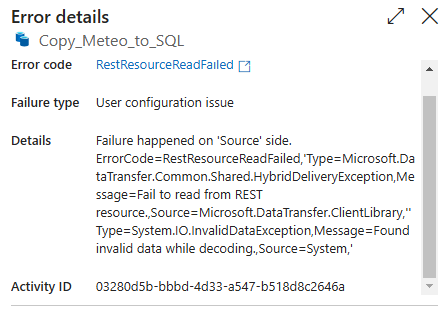 Trouble importing Meteo JSON data with ADF - Microsoft Q&A