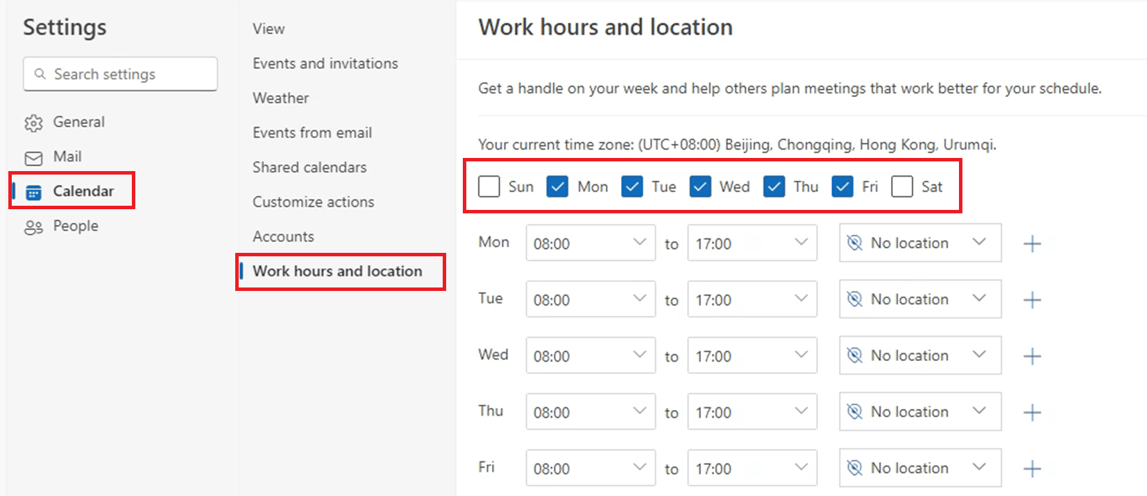 How to change the first day of the week? - Microsoft Q&A