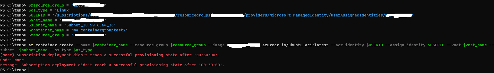 Pull ACR image from ACI using user managed identity - Microsoft Q&A