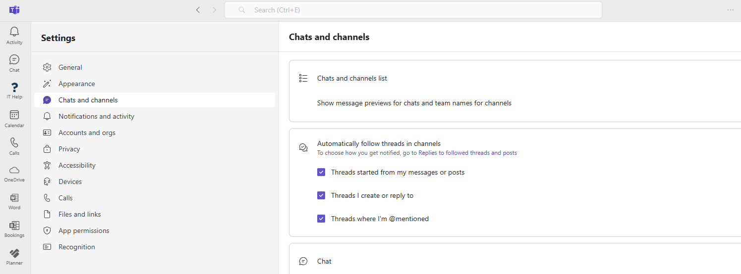 Unable to see my Teams & Channels in the new version (Aug 2025 ...