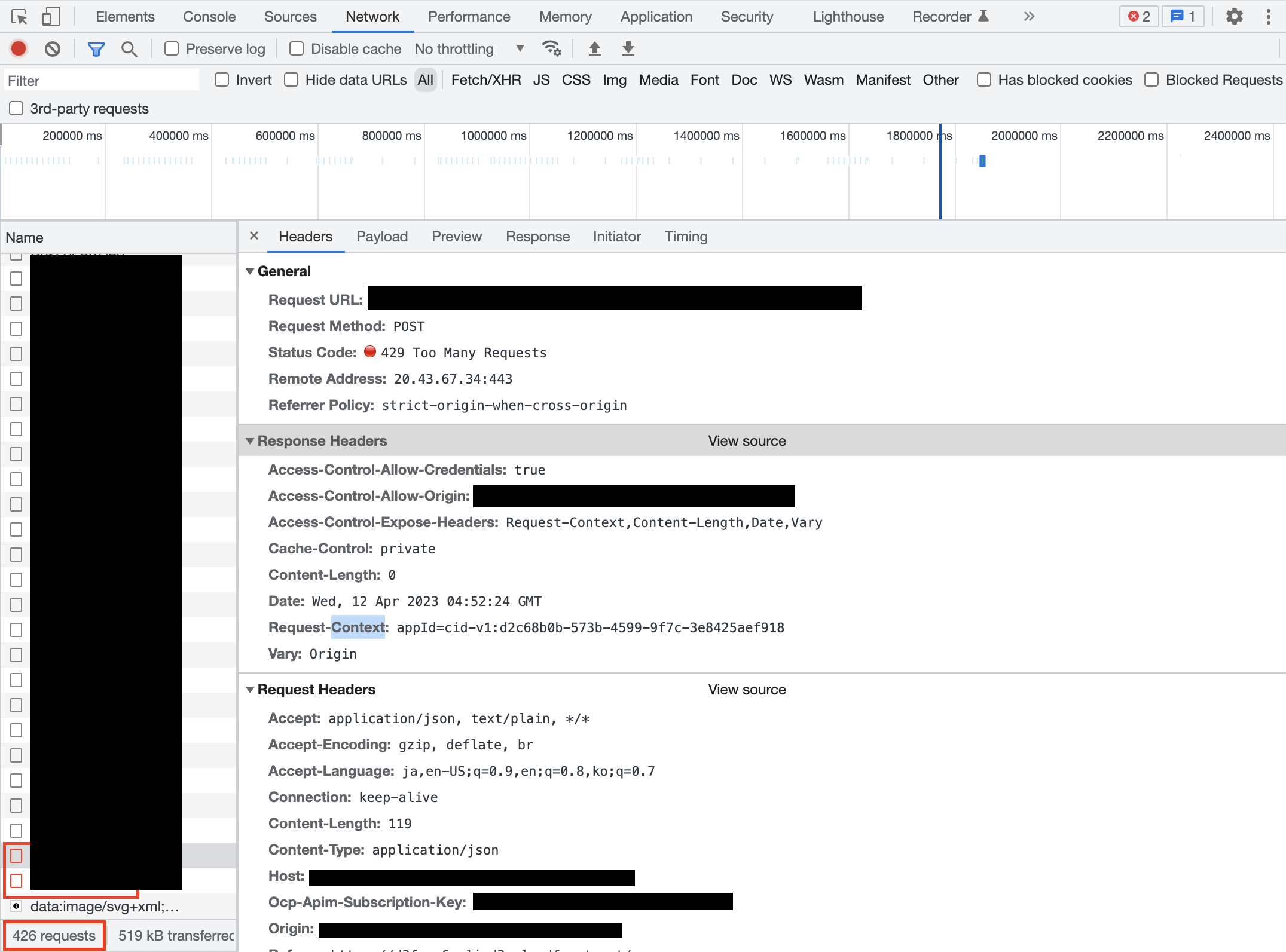 A 429 may be returned from API Management. - Microsoft Q&A