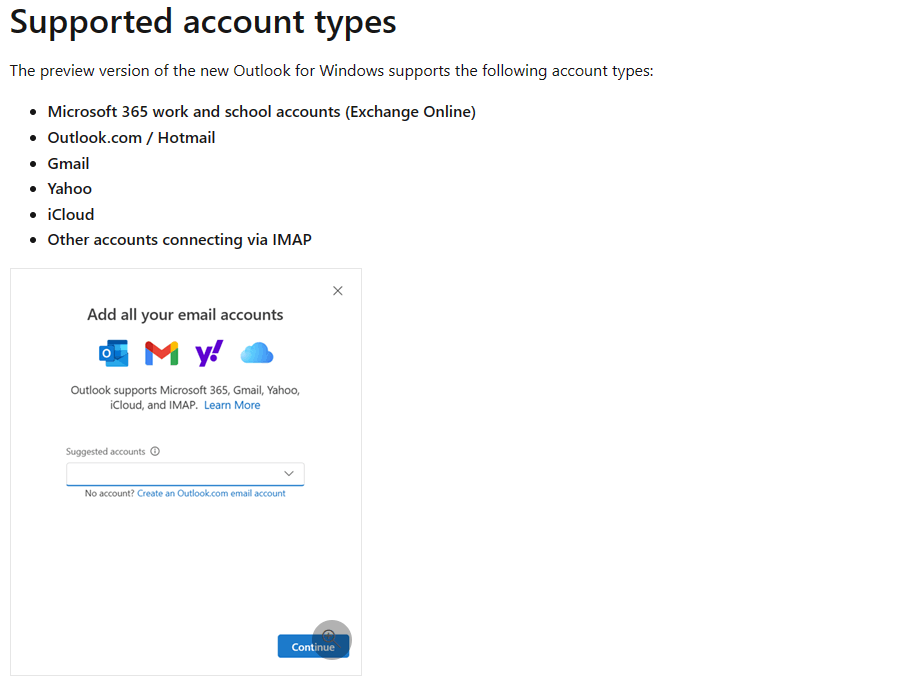 New outlook and multiple email accounts - Microsoft Q&A