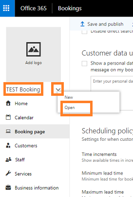Bookings - Multiple bookings pages - Microsoft Q&A