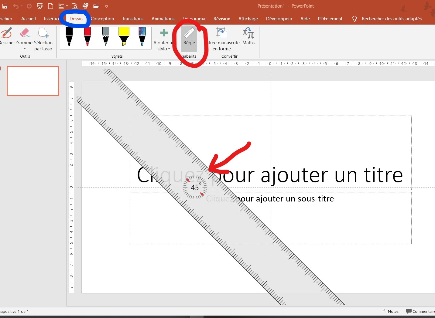 Rotation Règle Dans Powerpoint 2019 Microsoft Q A