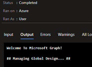 PS Runbook cannot load a custom module correctly added to the Azure Automation Account ...