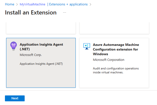 Monitoring on-premises application using App insight - Microsoft Q&A