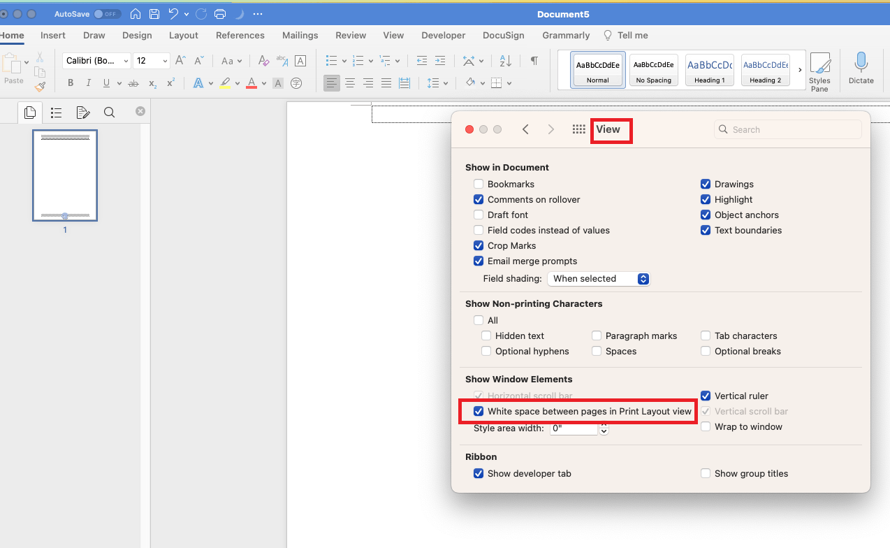 Show header and footer on word using Macbook - Microsoft Q&A