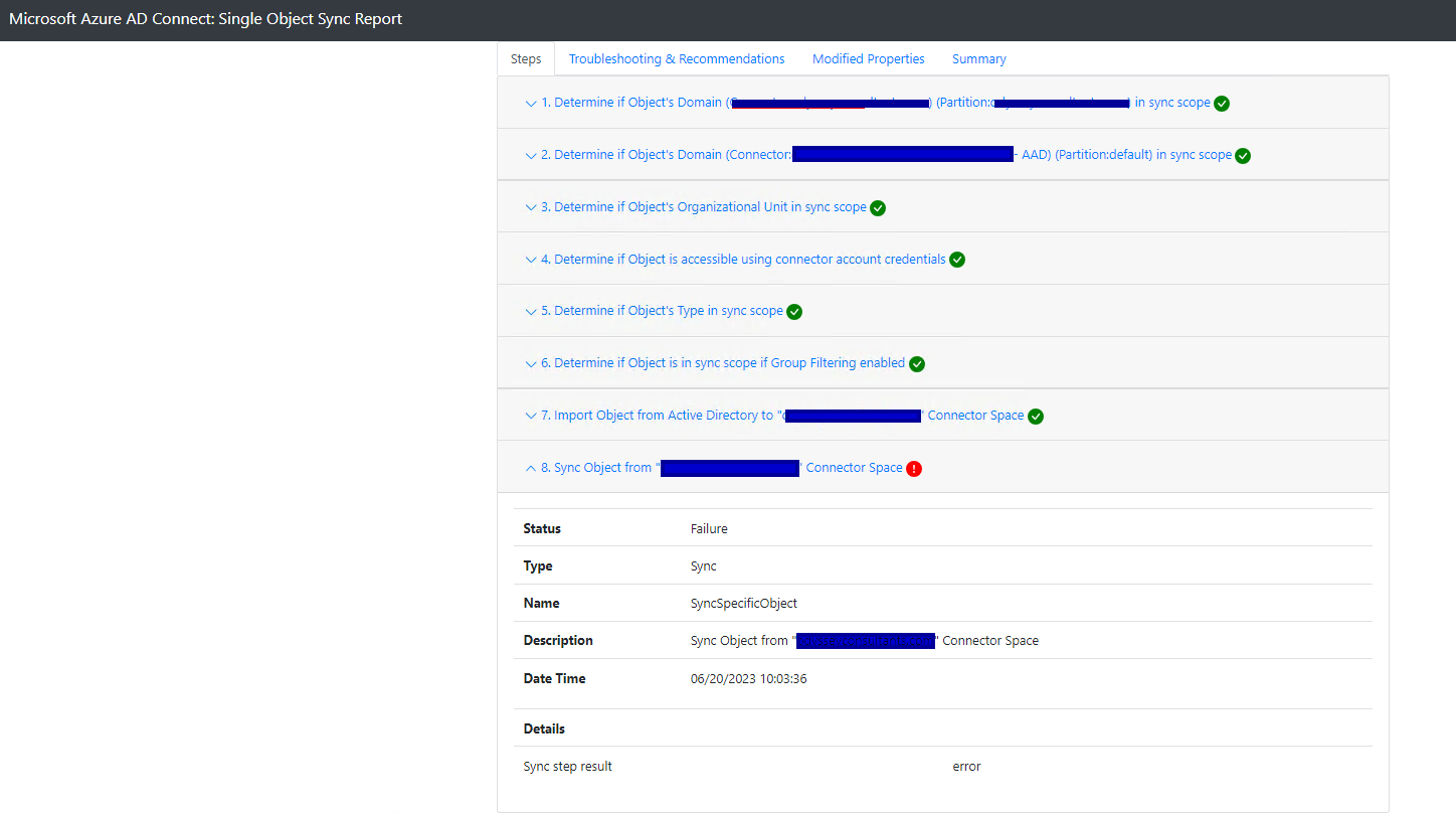 Azure Ad connect stopped working - Microsoft Q&A