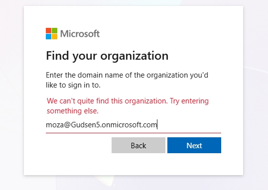 Our organization account for driver signature cannot log in to any ...