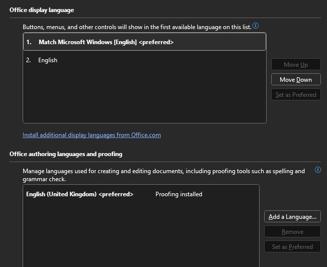 Visio language overidden to US English instead of UK English, can't ...