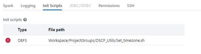Execute Databricks init script in ADF located in Workspace - Microsoft Q&A Execute Databricks init script in ADF located in Workspace - Microsoft Q&A