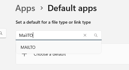 mailto: URI not working in Edge - Microsoft Q&A