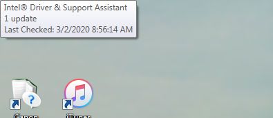Intel driver pop up - Microsoft Q&A