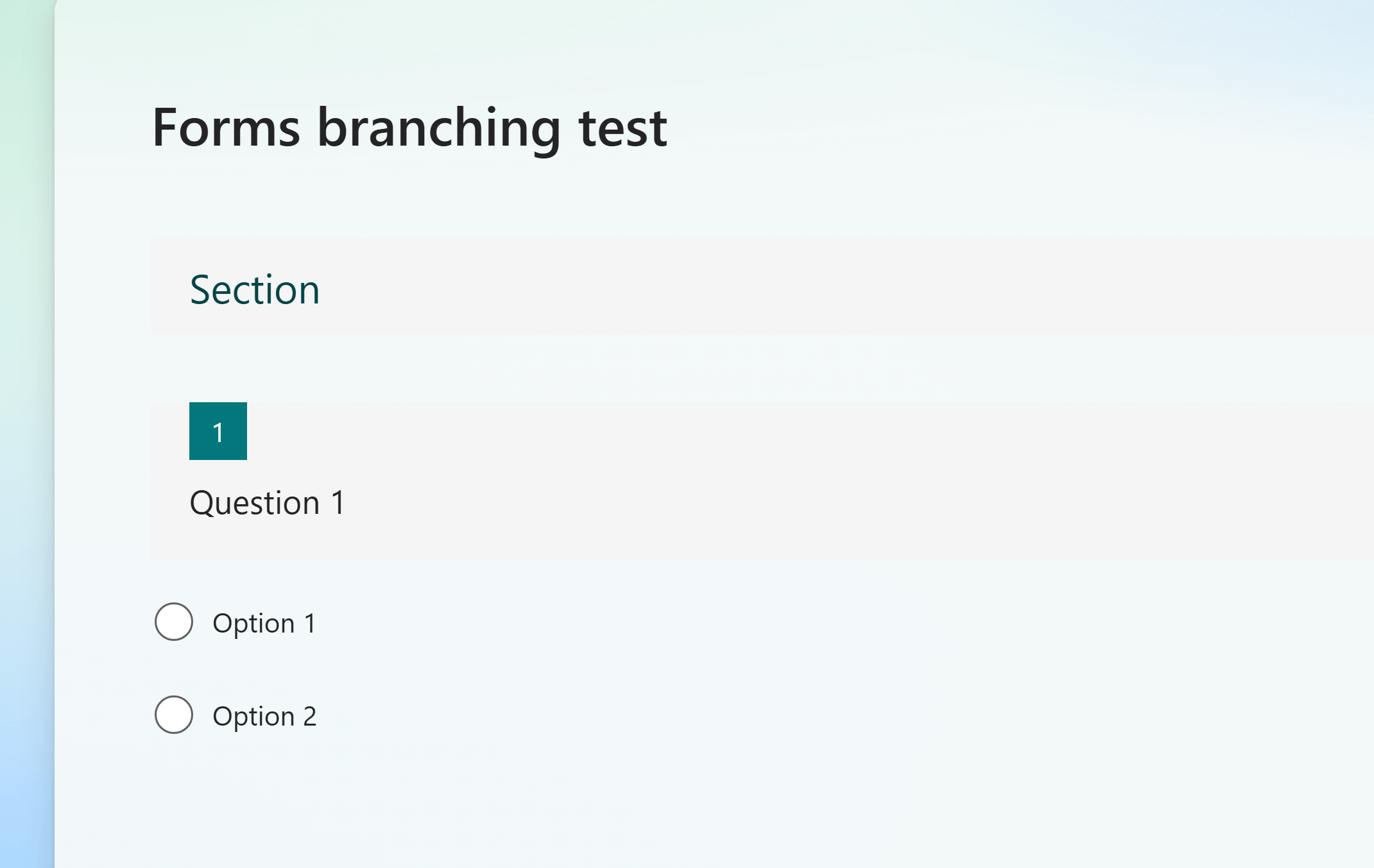 Is it possible for branching logic to allow skipping to a specific ...