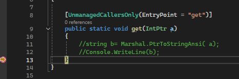 can not use static library (.lib) which is created by .net? - Microsoft Q&A