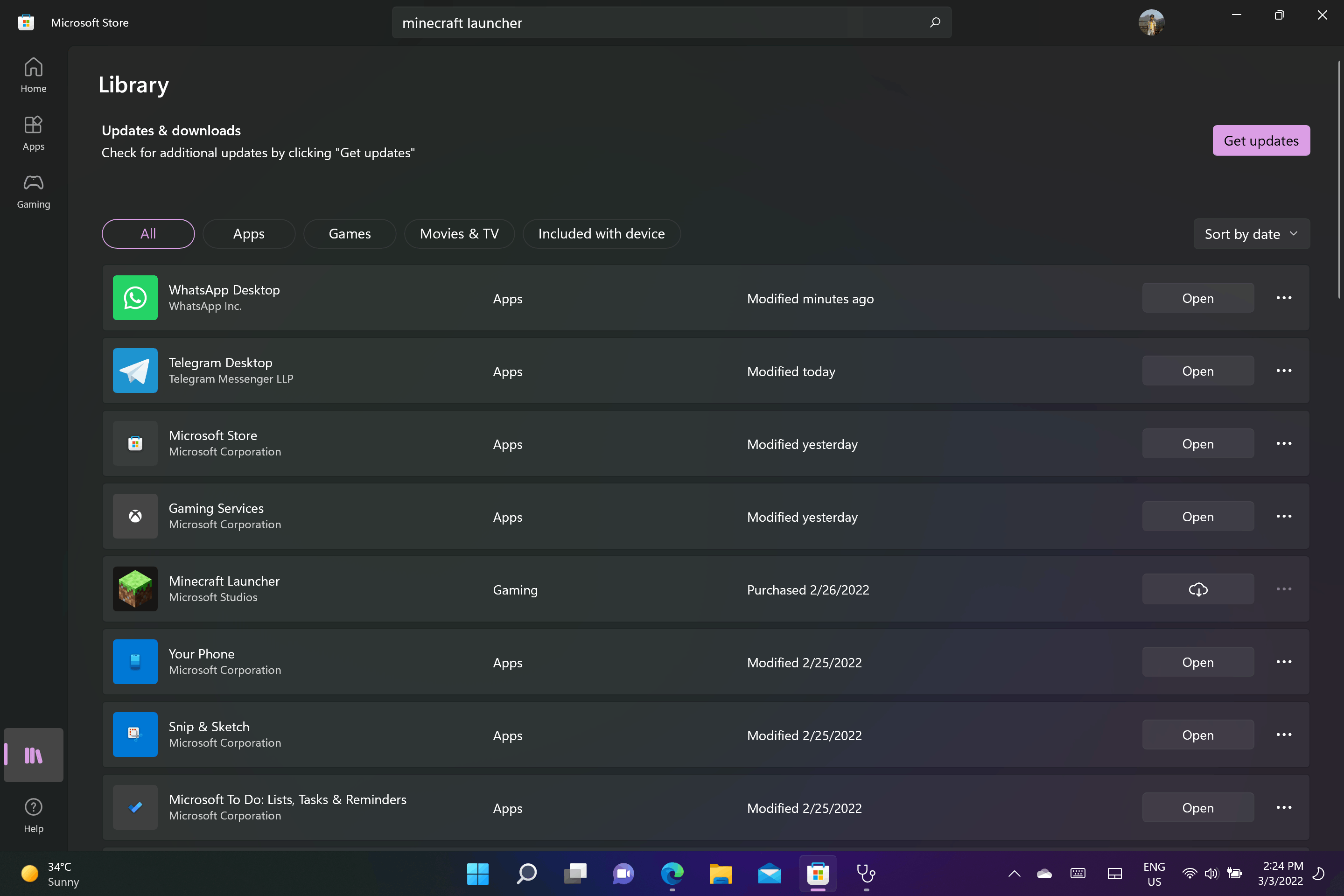 I am unable to install Minecraft Launcher - Microsoft Q&A