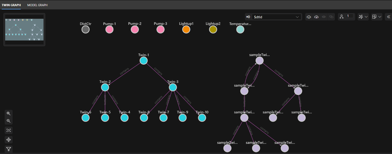 Azure Digital Twins Explorer Preview graph, fonts and error messages ...