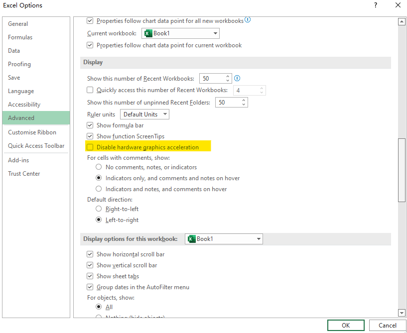 Office 365 excel display error - Microsoft Q&A