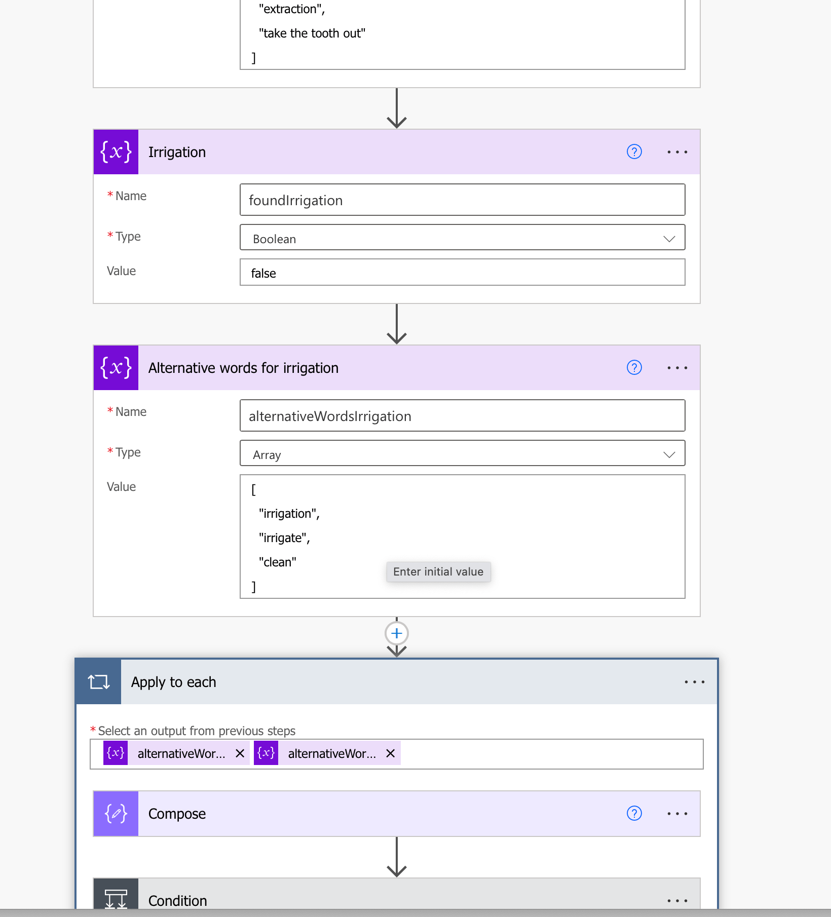 Using Power Automate to detect key words and mark mock assessments ...