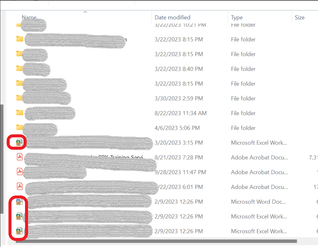 Windows 11- File icon with brown box cannot be open. - Microsoft Q&A
