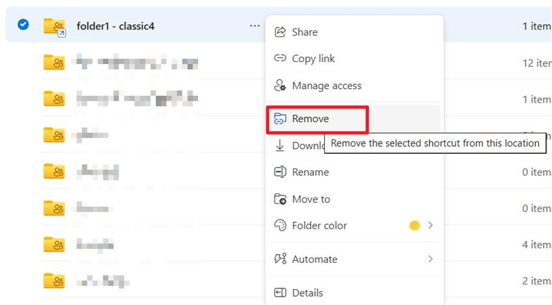How to reestablish the link for a local folder on a windows 10 PC ...