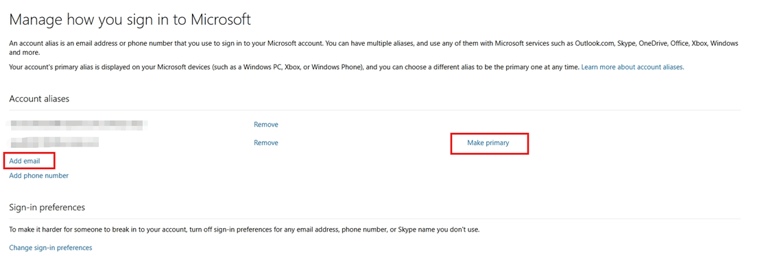 How can I change my email address from .hotmail.com to outlook.com ...
