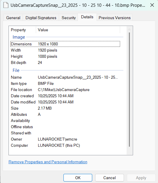 Can Not Copy File Properites in Properties Window of Explorer ...