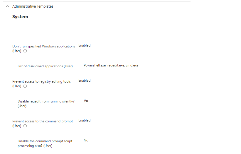 Intune Settings Catalog not applying... - Microsoft Q&A
