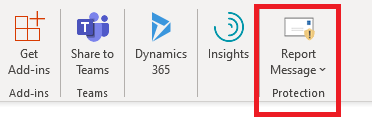 Report Message add-in not working - Microsoft Q&A
