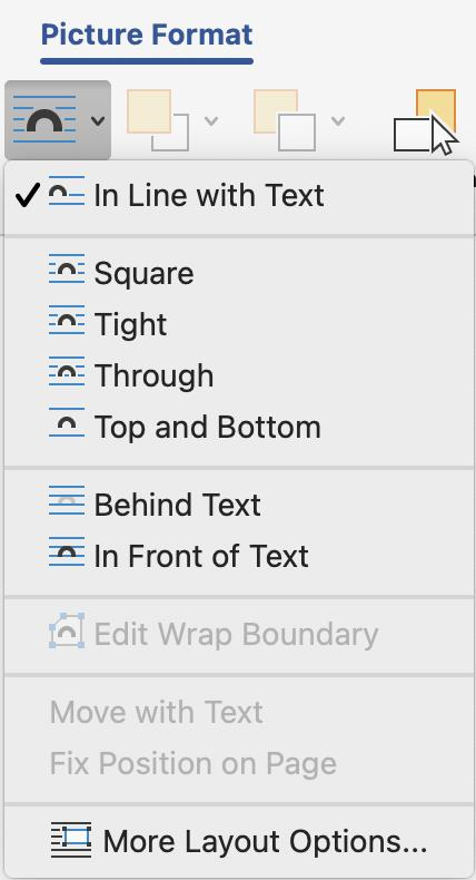 how do I get access to the Word Wrapping control? - Microsoft Q&A
