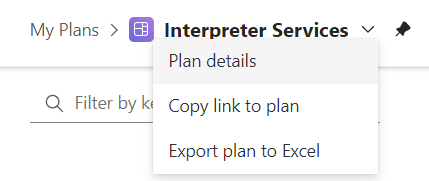 How do you copy a plan in the new Planner? - Microsoft Q&A
