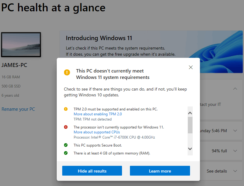 "Processor isn't currently supported for windows 11" - Microsoft Q&A