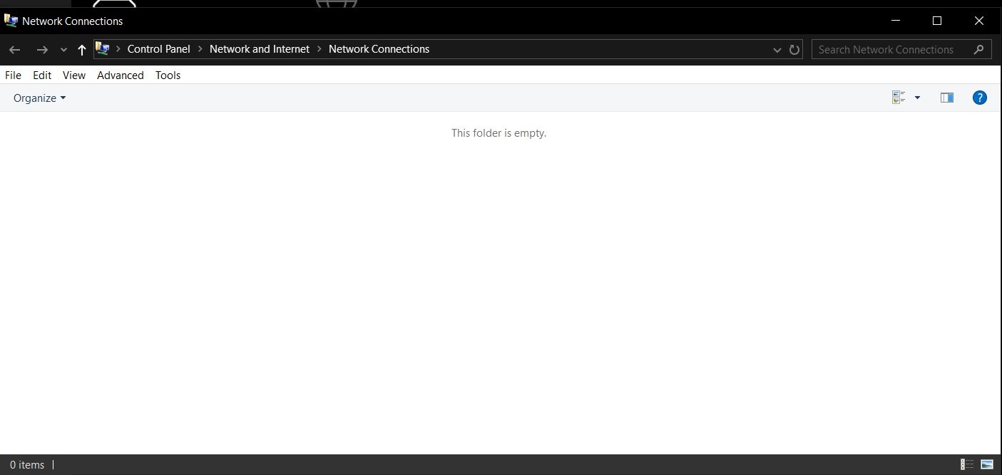 No network. windows 10 - Microsoft Q&A