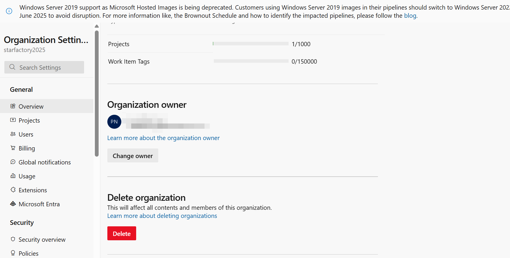 Unable to Add Personal Access Token in Azure DevOps - Microsoft Q&A