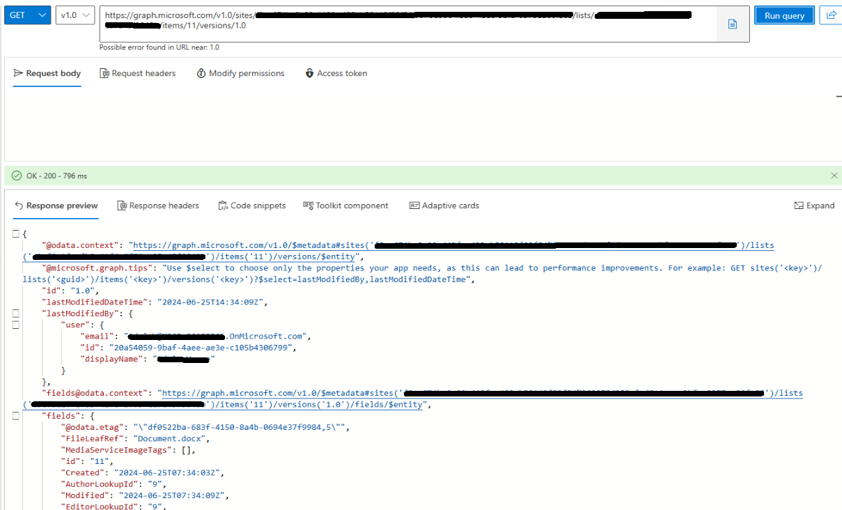 Compact, Canonical reference to a versioned document? - Microsoft Q&A