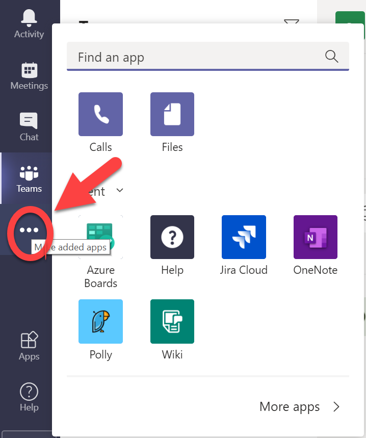 Can't see any apps in Microsoft Teams sidebar - Microsoft Q&A