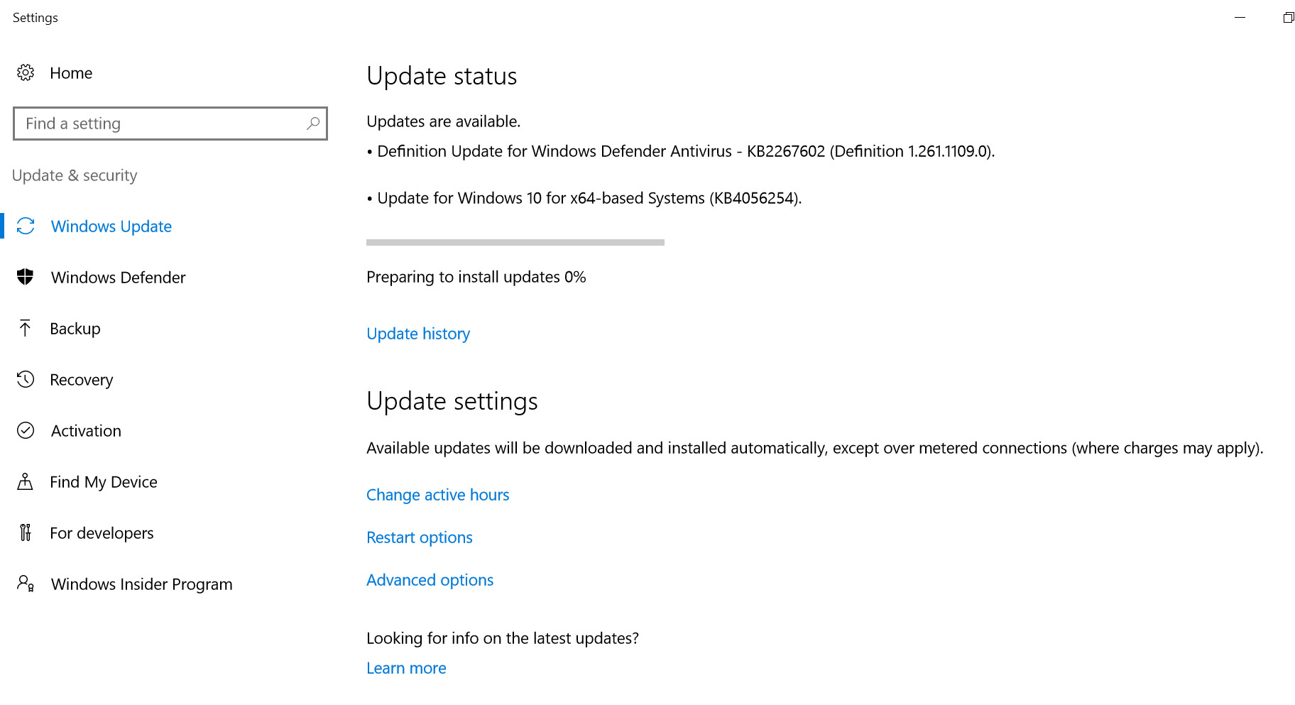 Windows 10 error code 0x80070652 - Microsoft Q&A