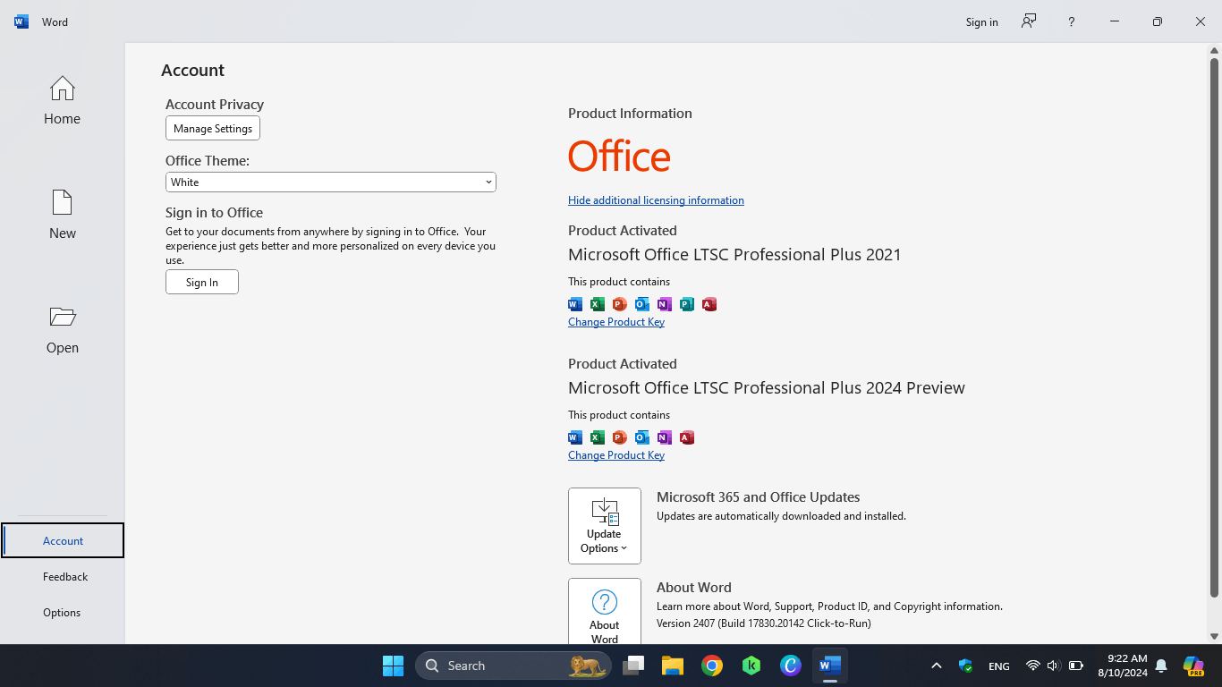 How to remove Office 2021 when Office 2024 preview has been installed ...
