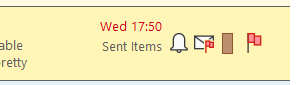 Envelope with red flag icon in Outlook - Microsoft Q&A