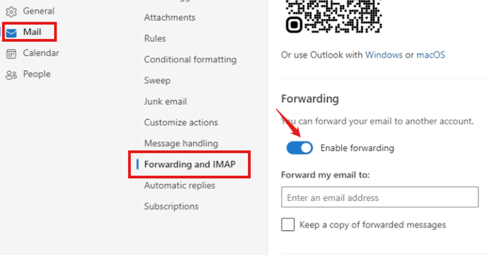Emails sent to my hotmail account are being bounced back to sender, but ...