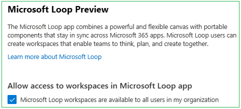 Loop component option not showing on Outlook for web - Microsoft Q&A